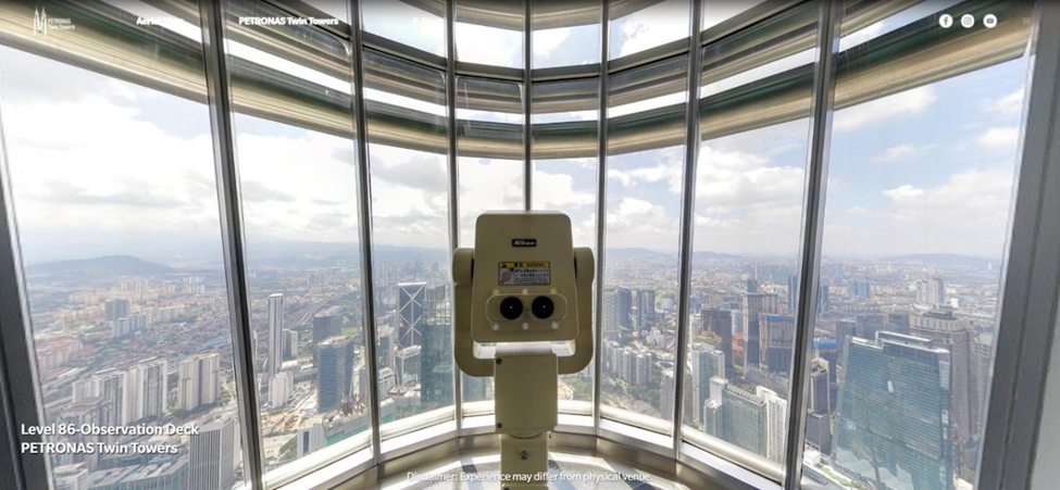 You Can Now Experience the Breathtaking Views of Kuala Lumpur Virtually with Skywalk 360