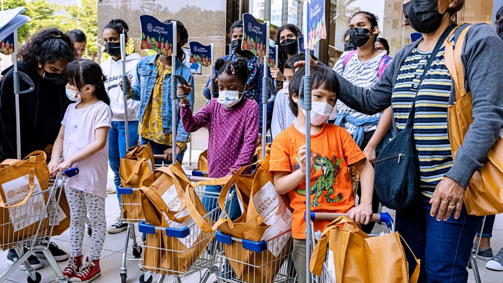 Launch of Little Farm & Kids' Trolleys At The Food Merchant Promote Egg ...
