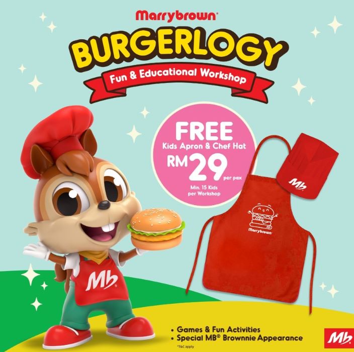 LITTLE CHEFS, BIG FUN! Let Your Kids Shine at Marrybrown's Burgerlogy ...
